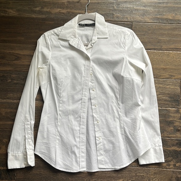 Zara | Tops | Zara Basic White Shirt Size M | Poshmark